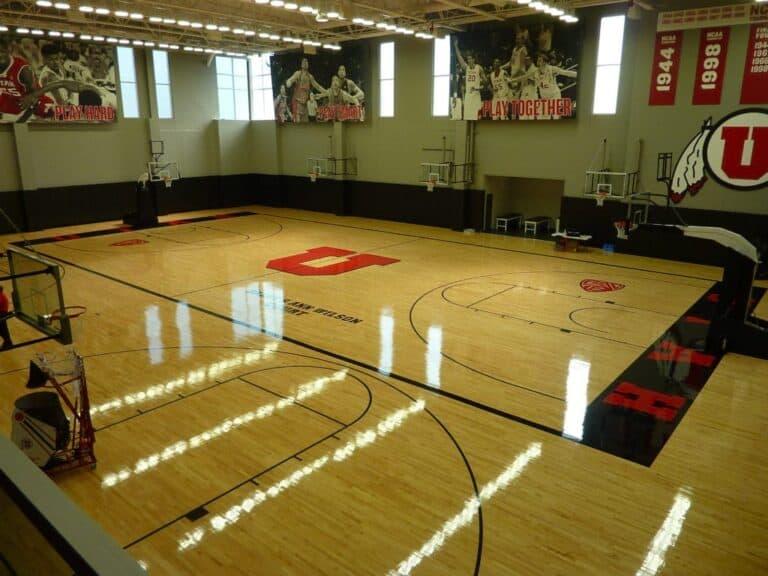 Hardwood Basketball Court - SportProsUSA